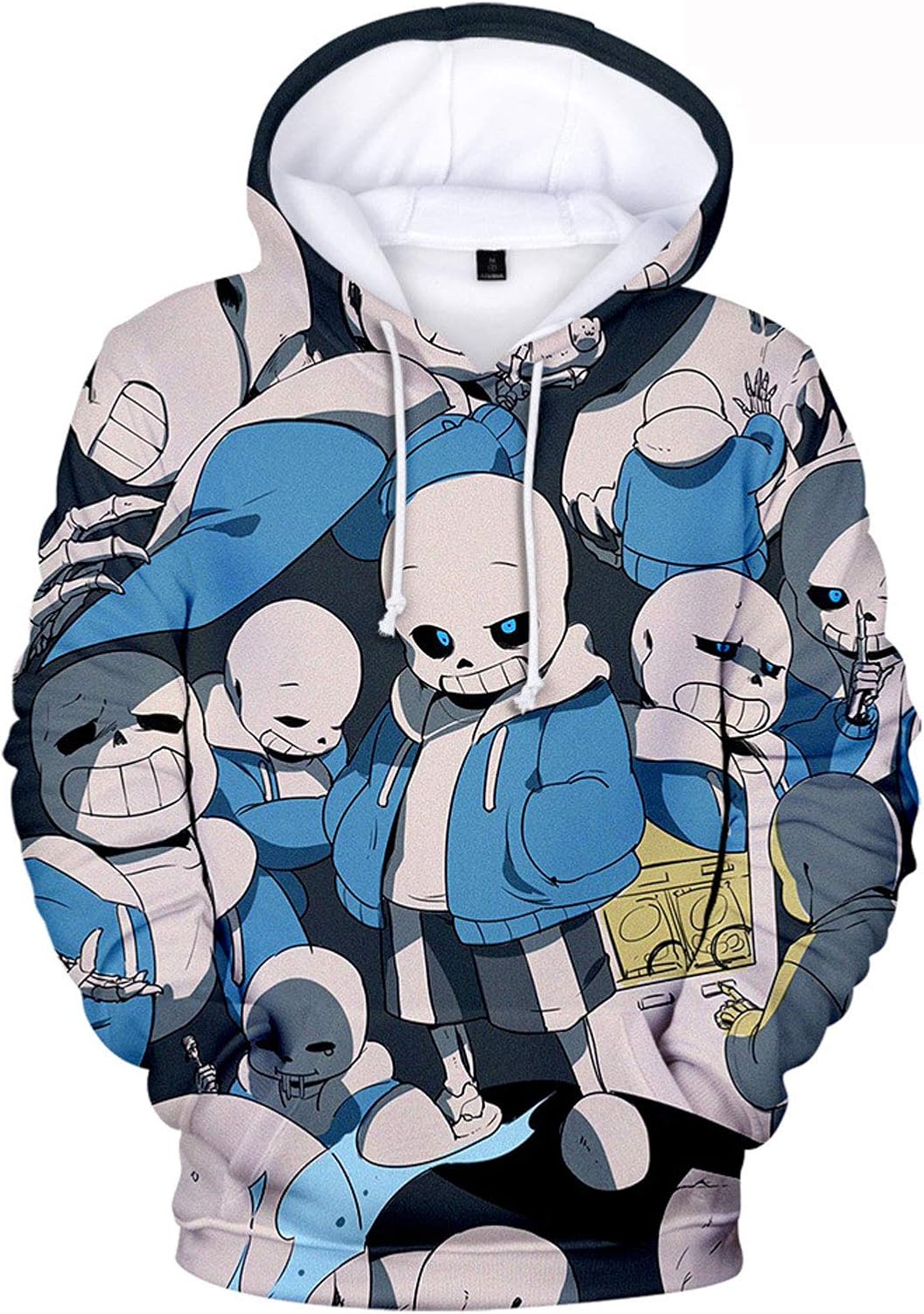 Undertale Sudadera con Capucha Casual Manga Larga Mujer Sudadera Moda ...