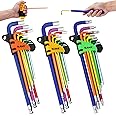 Allen-Wrench Hex Torx Key Set: 29-Piece Rainbow Colored Allen Key Set ...