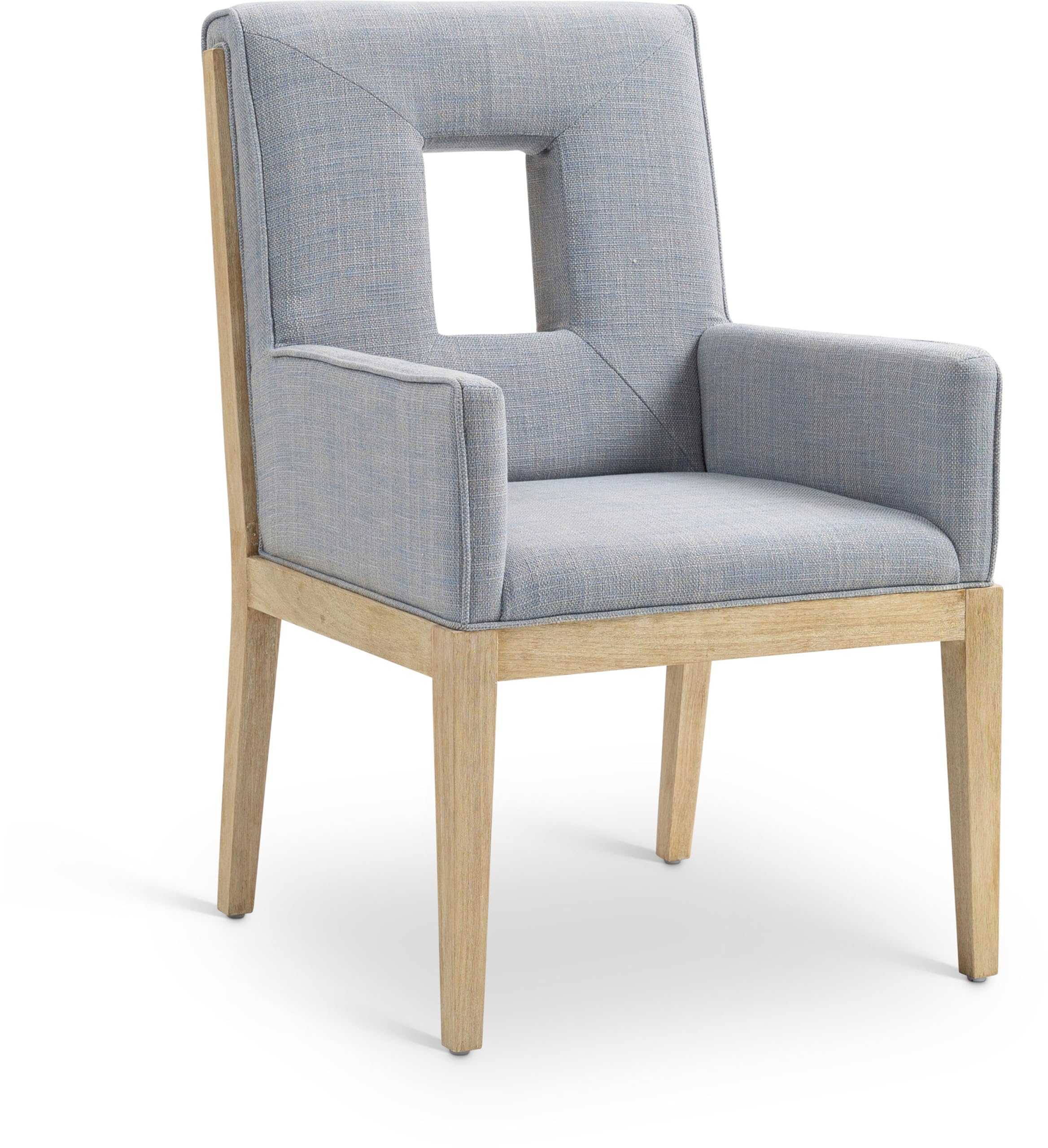 Meridian Furniture 11045LtBlu-AC Gwendolyn Collection Mid-Century ...