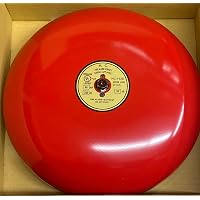 Red Fire Alarm Bell, 10 Inch 120 Volt - Amazon.com