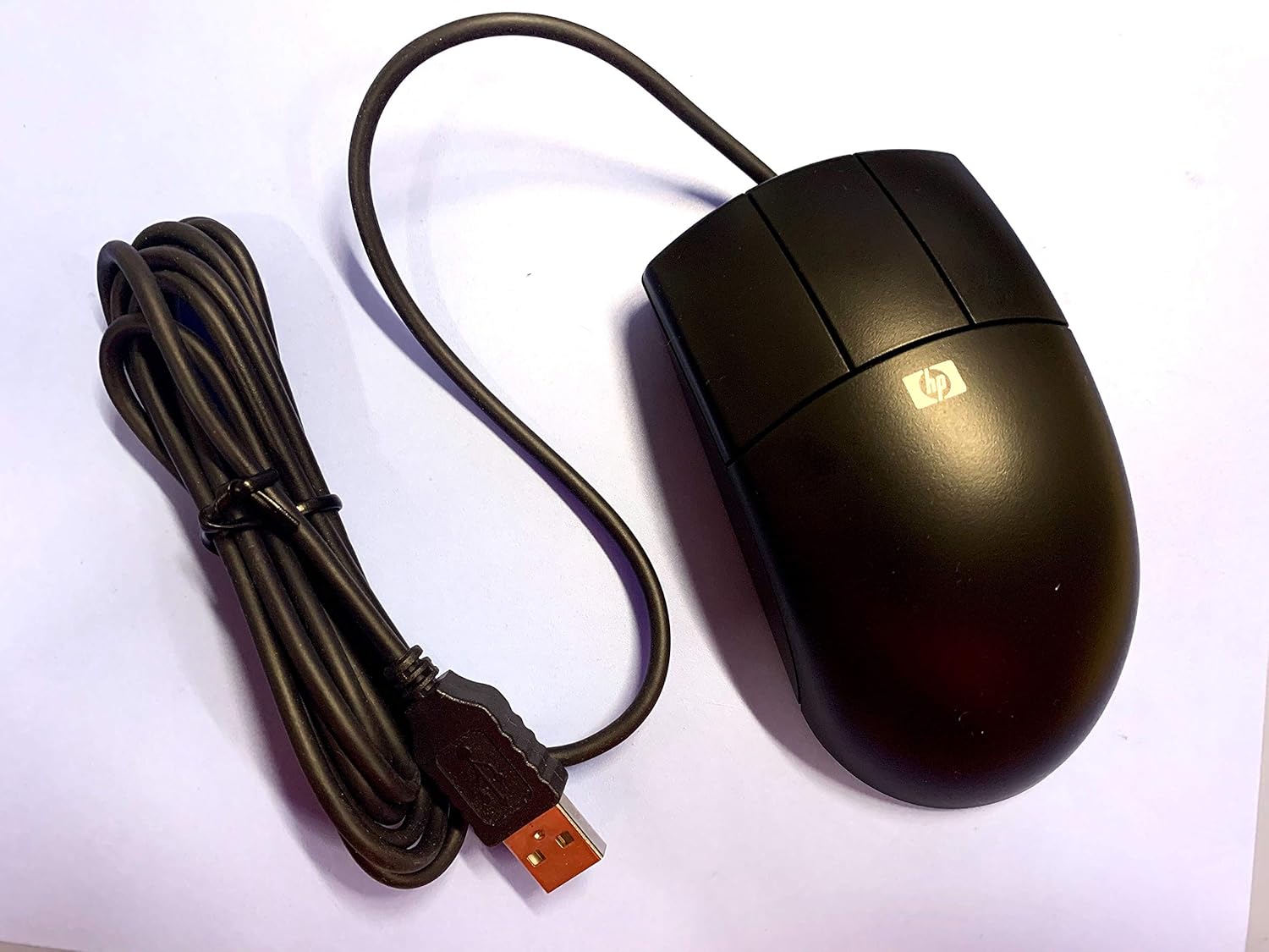 Amazon.com: HP 573077-001 USB 3-button mouse (Quartz Gray) - Has 2.9m ...