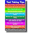 Amazon.com: Test Taking Tips II - Classroom Poster : Home & Kitchen