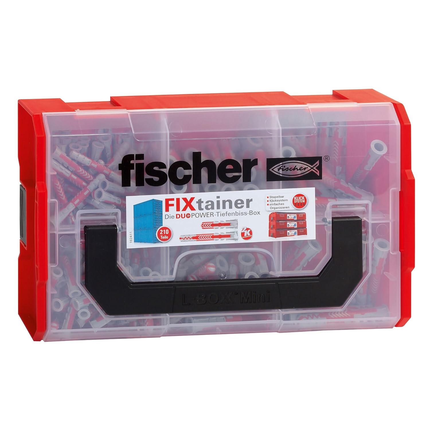 Fischer fixtainer, Wall Anchor Set, 539867: Amazon.co.uk: DIY & Tools