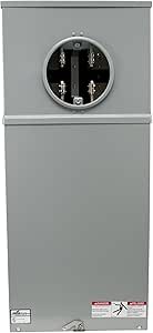 Cooper B-Line 324 N Meter Enclosure, 400A, 4 Jaw, 1PH, 3W, UG, MCC ...