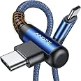 Amazon.com: AINOPE USB C Cable 60W 2-Pack 3.3ft Nylon Braided USB C to ...