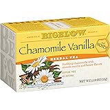 Amazon.com : Bigelow Cozy Chamomile Herbal Tea, Caffeine Free, 20 Count ...