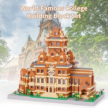 Mua Geniteen Mini Building Blocks World-Famous College Architectural Model Micro Mini Block Set ...