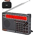 Amazon.com: ZHIWHIS Shortwave Radio with APP Control and Antenna Port, AIR AM FM SW UHF VHF WB ...