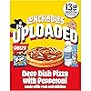 Lunchables Uploaded Pepperoni Deep Dish Pizza with Cheez-Its, Trolli ...