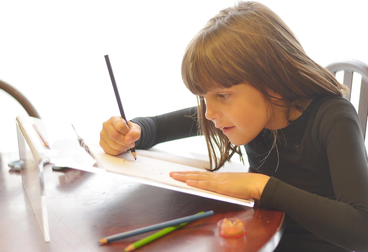 Clear Acrylic Ergonomic Writing Slope, Extra Wide For Better Writing ...