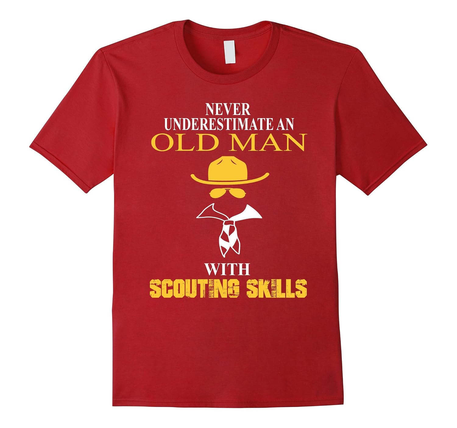OLD MAN SCOUTING Tshirt-TH – TEEHELEN