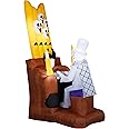 Amazon.com: 7 Ft Haunted Mansion Airblown Inflatable Animated Organ ...