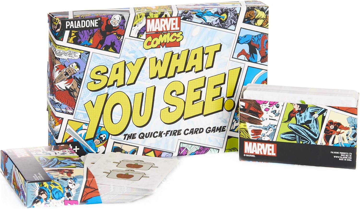 Paladone Say What You See Card Game, Officially Licensed Disney Marvel ...