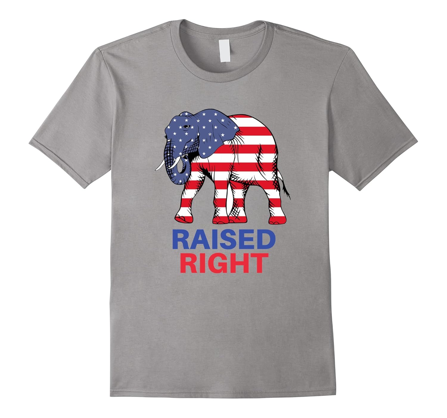 Raised Right Republican Elephant T-Shirt-Art – Artvinatee