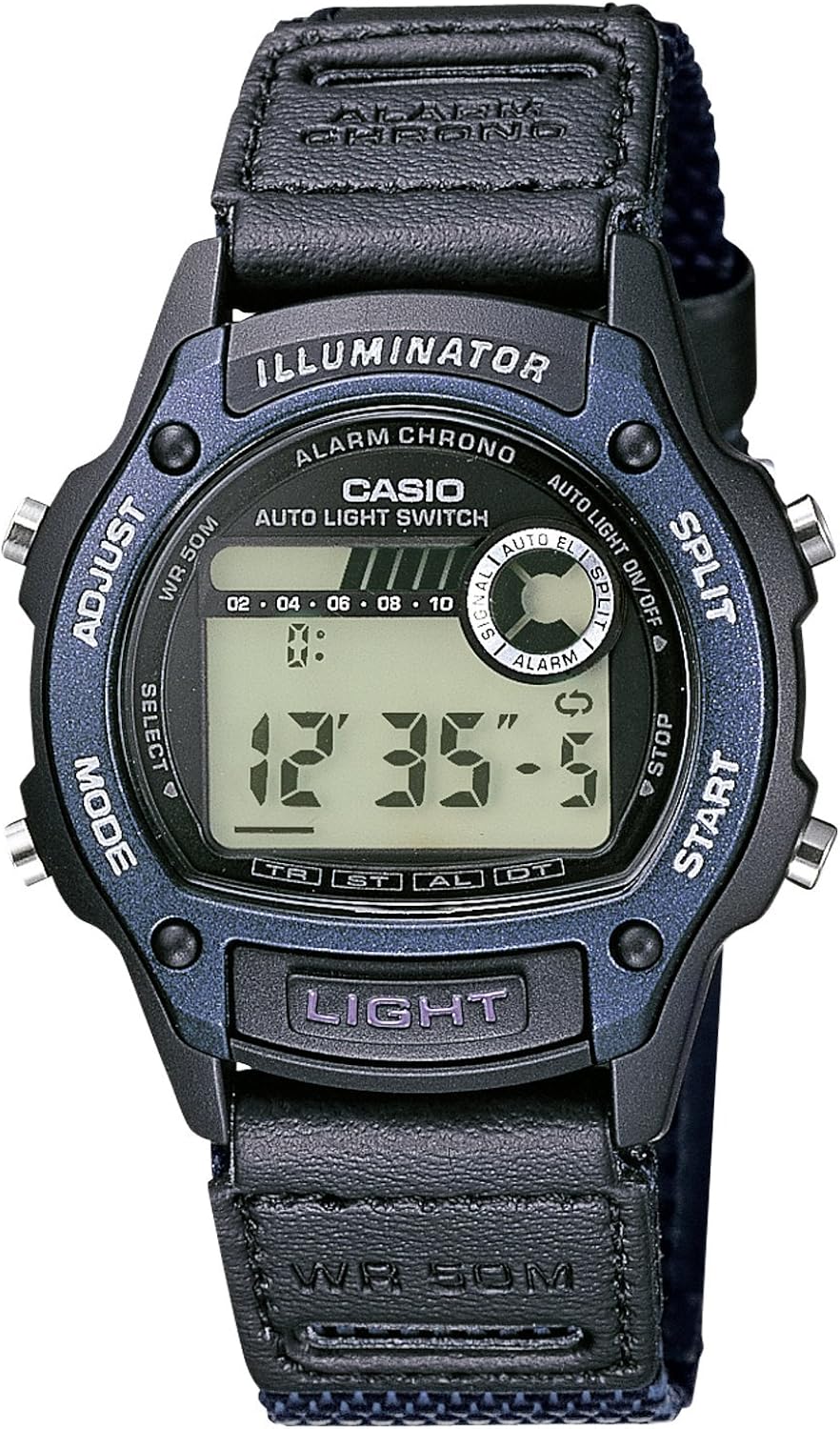 CASIO Collection Men's Quartz Watch with Grey Dial Digital Display and ...