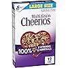 Cheerios Multi Grain Cheerios Heart Healthy Cereal, Large Size Cereal ...