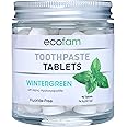 Amazon.com: Ecofam Chewable Xylitol Toothpaste Tablets - 90 Natural Wintergreen Whitening Tabs ...