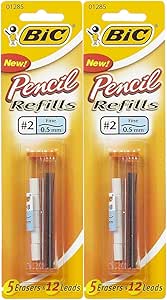 Amazon.com: BIC Lead/Eraser Refills for Atlantis/Clic Master/Velocity ...