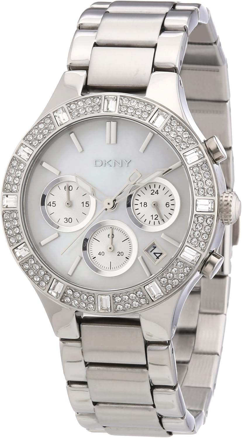 DKNY Women's Quartz Watch Broadway Chrono NY8507 with Metal Strap: DKNY ...