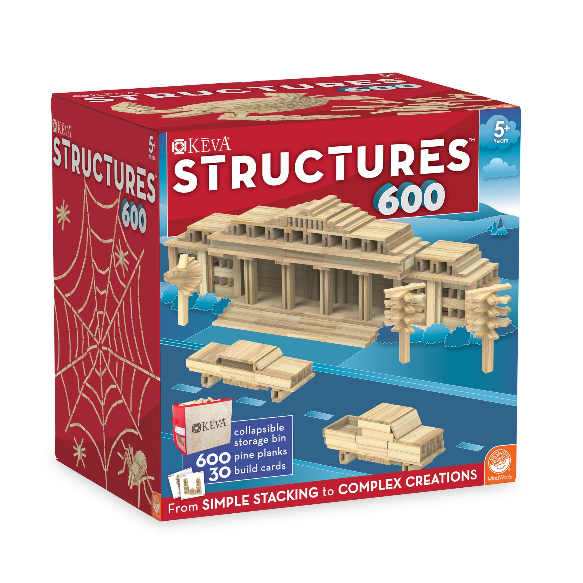 Mua MindWare KEVA Structures 600 Plank Wooden Building Blocks Set ...