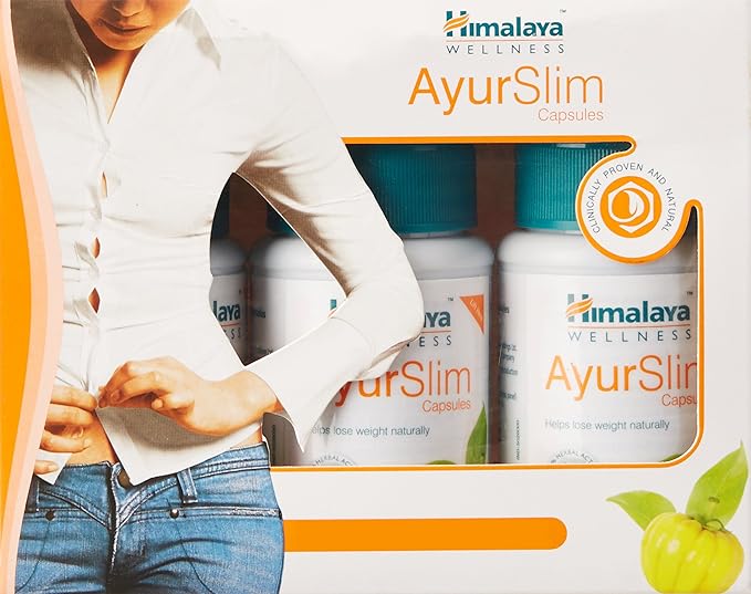 Himalaya Wellness AyurSlim Capsules Weight Management - 180 Capsules ...