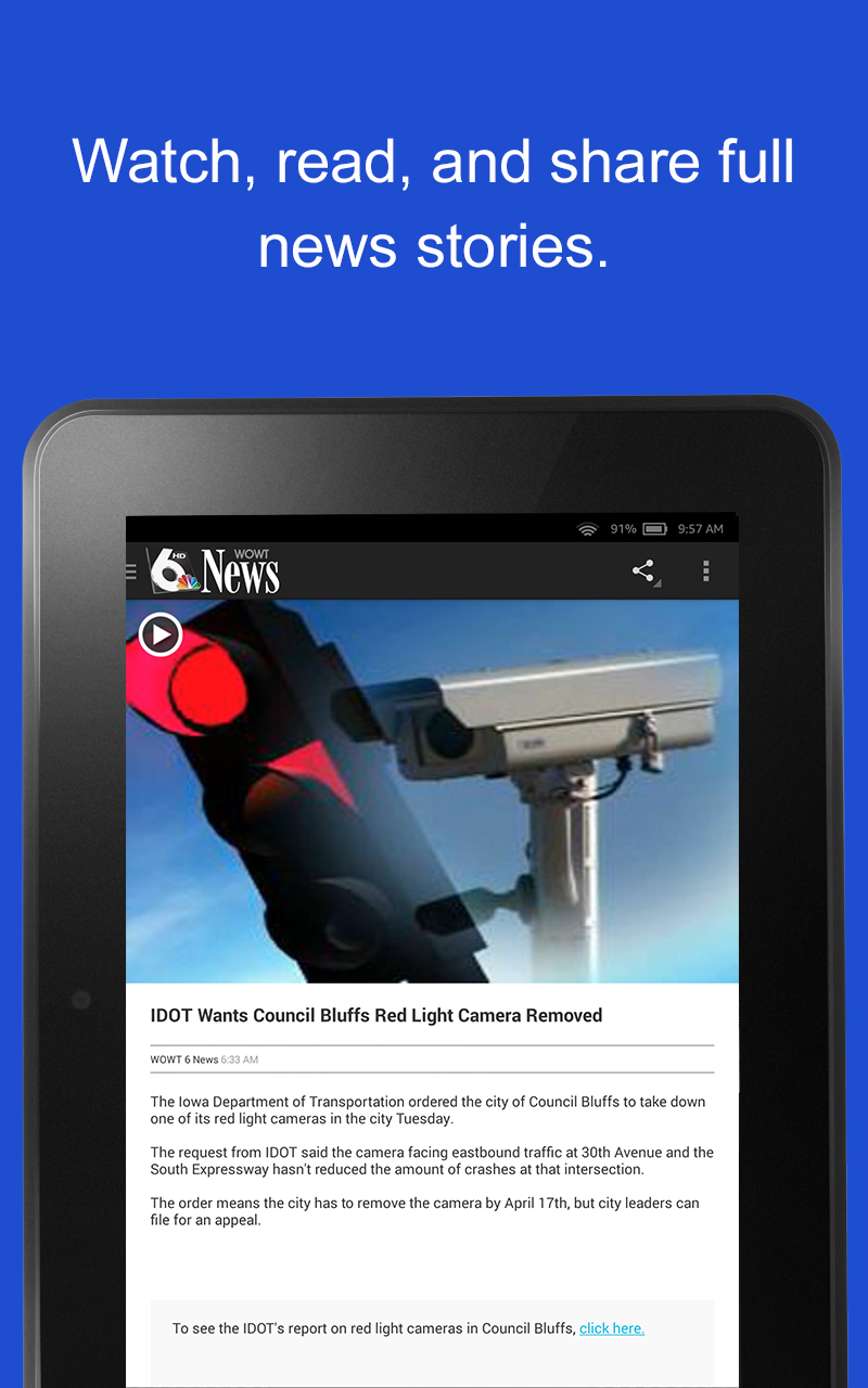 Amazon.com: WOWT 6 News: Appstore for Android