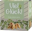 „Viel Glück“ Glückskekse in schöner 10er Box mit einzeln verpackten ...