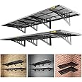 Amazon.com: Brukid 4Pack 2x3ft Adjustable Metal Garage Wall Shelving ...