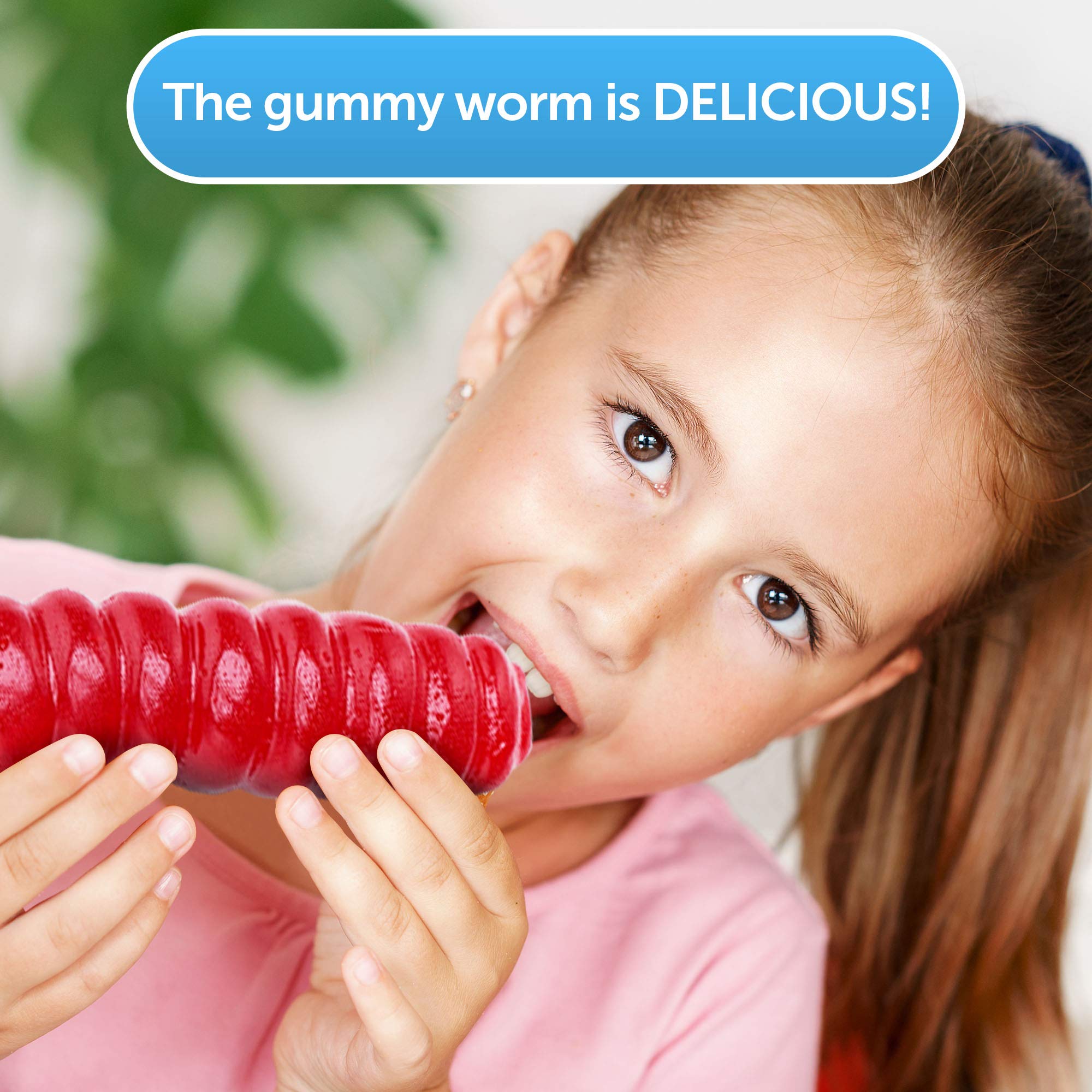 Mua The Original World's Largest Gummy Worm - Cherry/Blue Raspberry ...