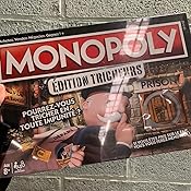 Monopoly Tricheurs - Jeu de societe - Jeu de plateau - Version ...