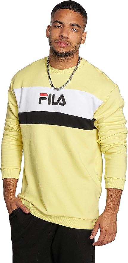 FILA Herren Pullover Steven gelb XS: Amazon.de: Bekleidung
