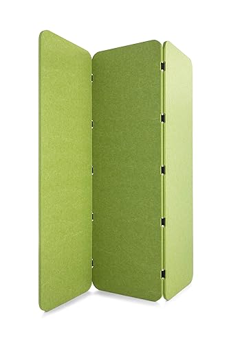 Lumeah Concertina Portable Partition | Pinnable Room Divider Privacy ...