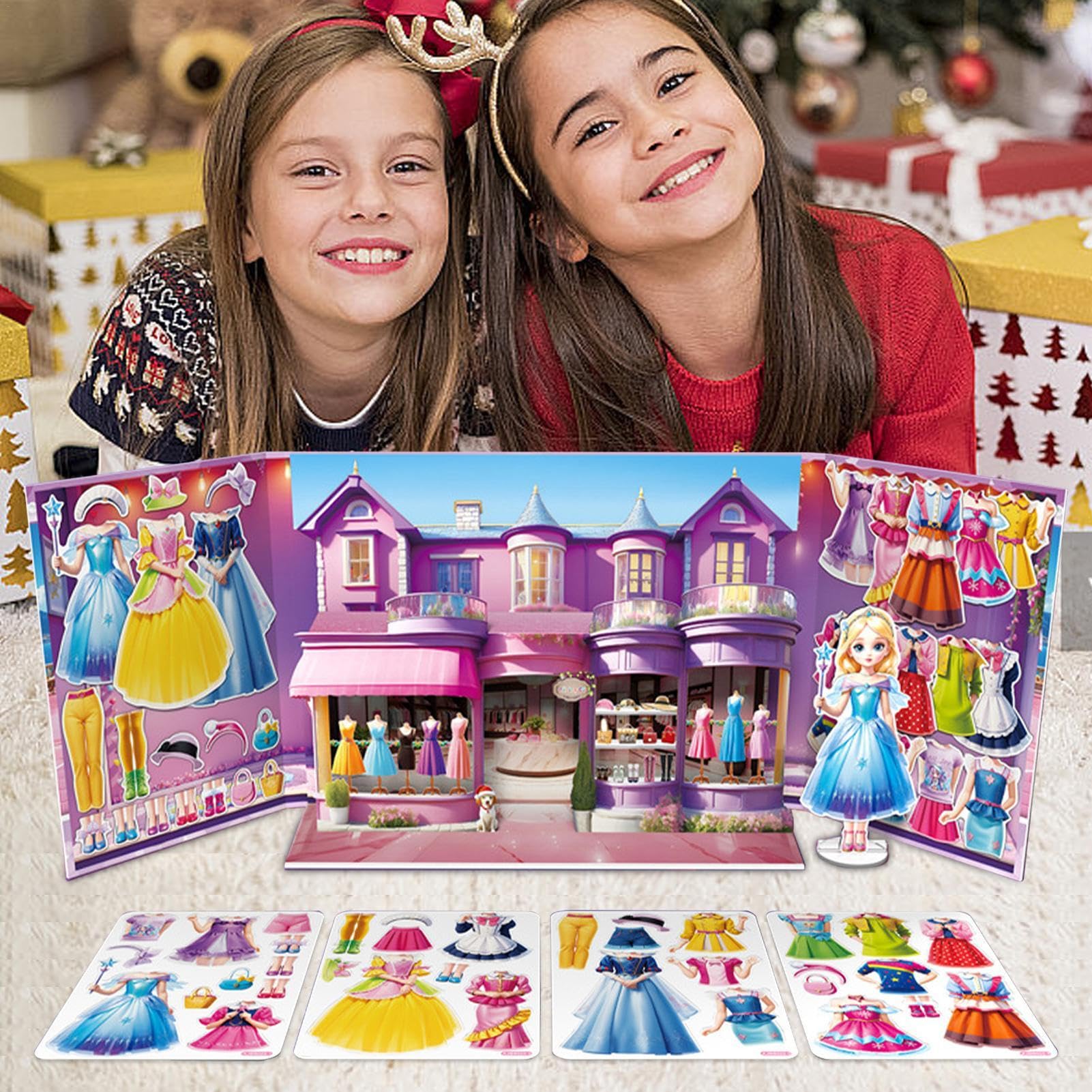 Mua Dtharen Magnetic Doll Dress Up Kit, Magnetic Paper Doll - Magnetic ...
