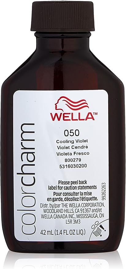 Wella Color Charm 050 Cooling Violet Liquid toner Hair Color: Buy ...
