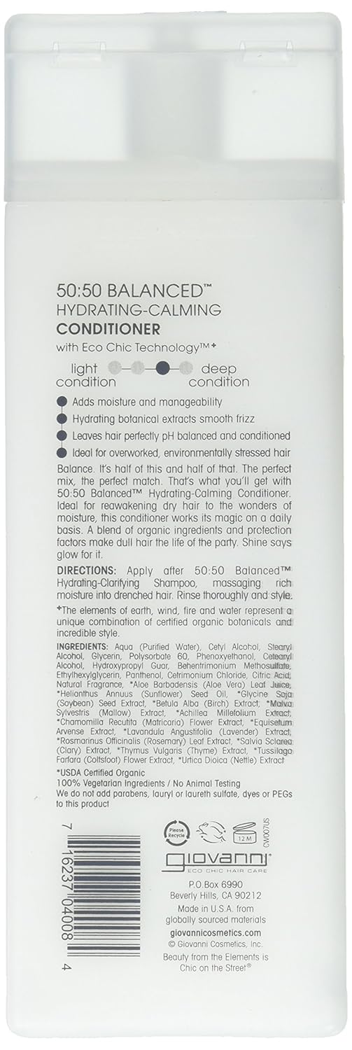 Giovanni 50 50 Balanced Hydrating-Calming Conditioner – 8.5 fl oz ...