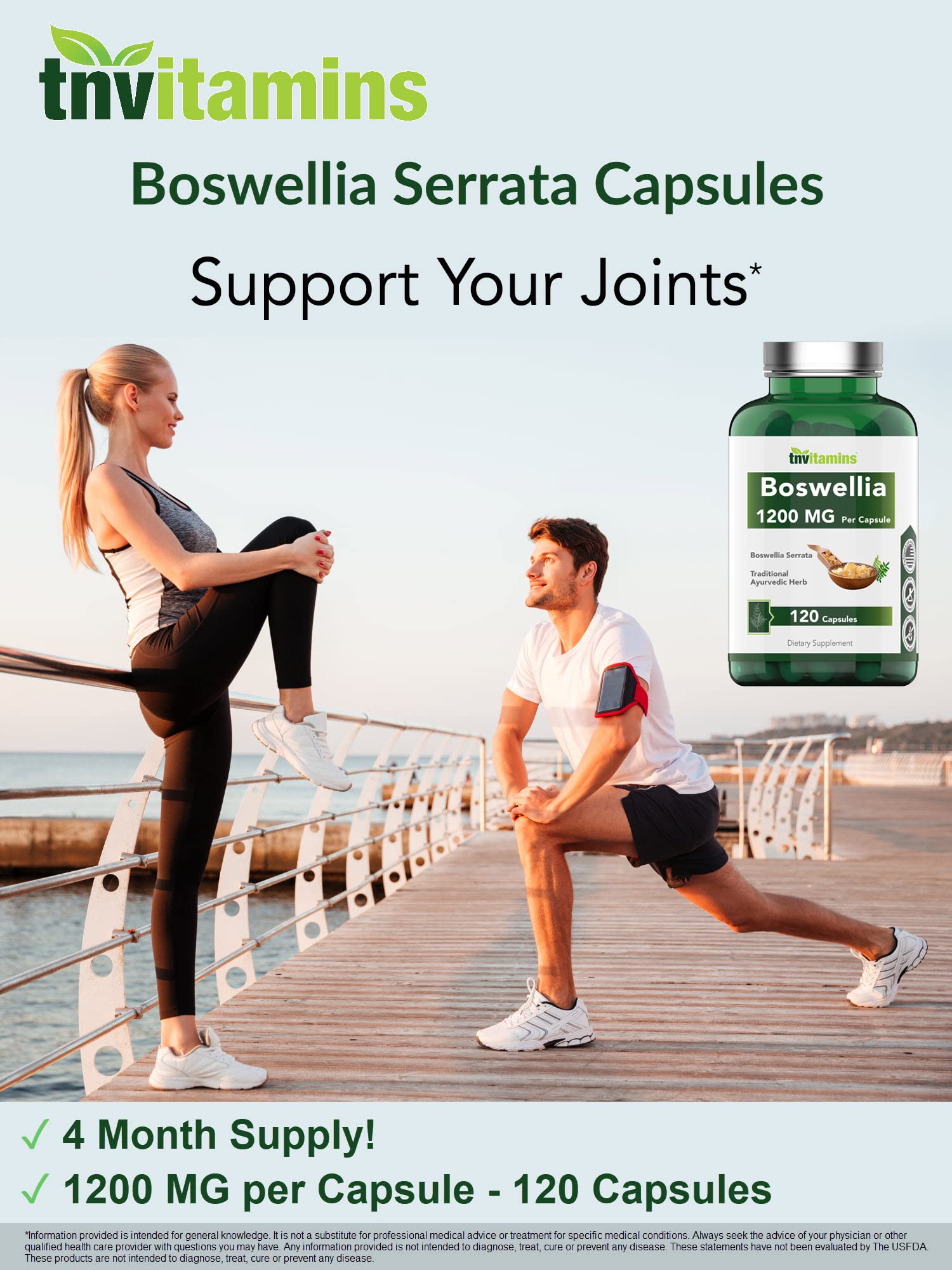Mua Boswellia Serrata Herbal Extract Capsules | 1200 MG/Capsule (120 ...