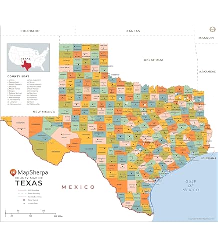 Mapa De Arizona Y Texas