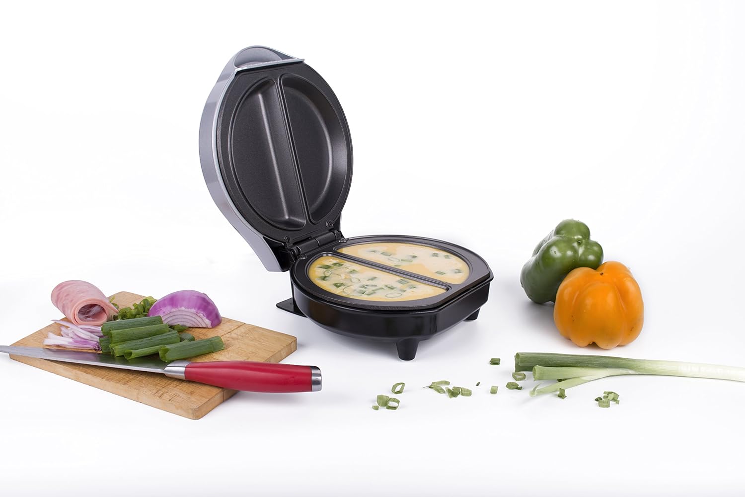 Premium Non Stick Electric Omelette Maker - 700 Watts - Perfect Egg ...