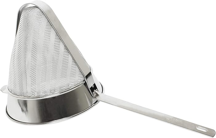 Amazon.com: Thunder Group Reinforced Fine Mesh China Cap Strainer, 10 ...