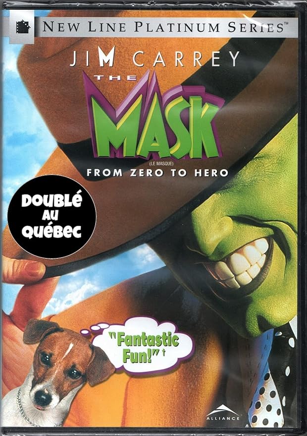 Le Masque - The Mask English/French 1994 Widescreen Doublé au Québec ...