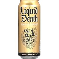 Amazon.com: Liquid Death Sparkling Water, Mango Chainsaw, 16.9 FZ, Black : Grocery & Gourmet Food