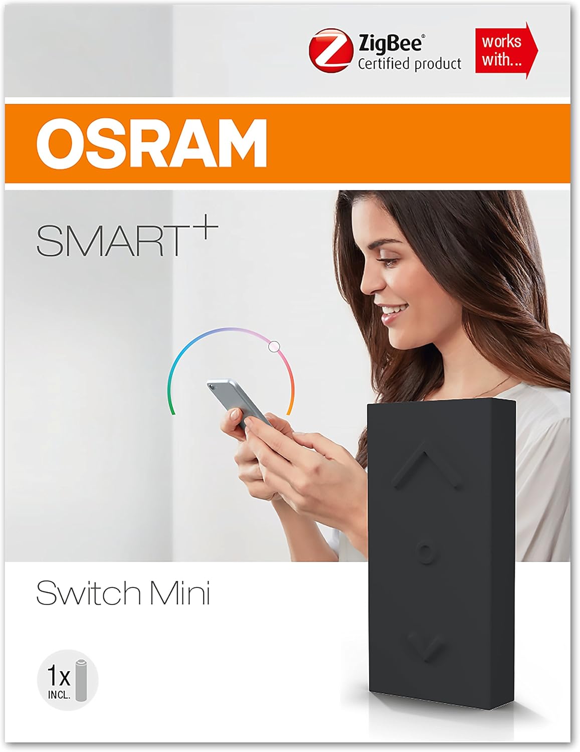 OSRAM Smart+ Mini Switch Black, ZigBee Light Switch, Dimmer and Remote ...
