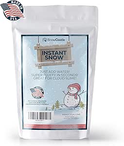 Amazon.com: SnowCastle Instant Snow Powder (Makes 3 Gallons) - Fake ...