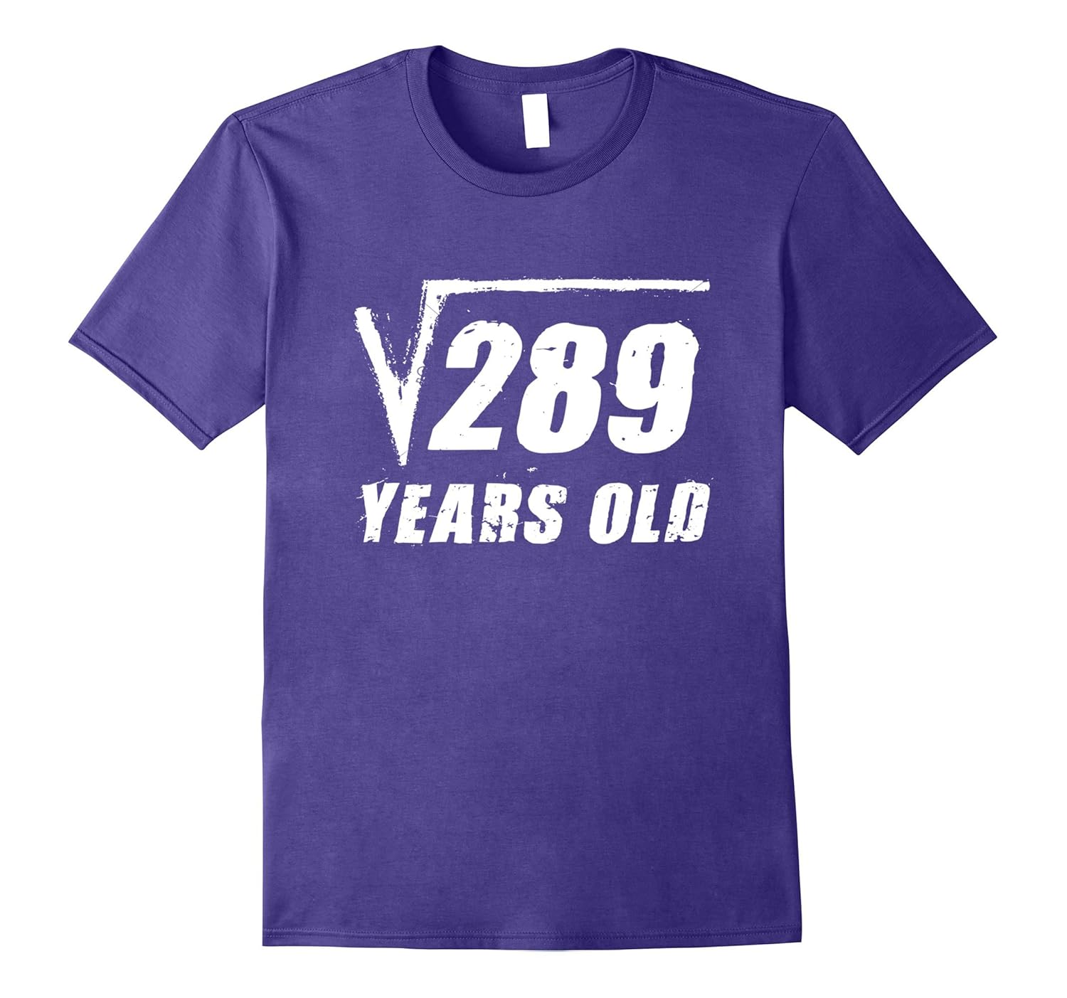 17 Year Old Square Root T Shirt Funny Birthday Gift Boy Girl