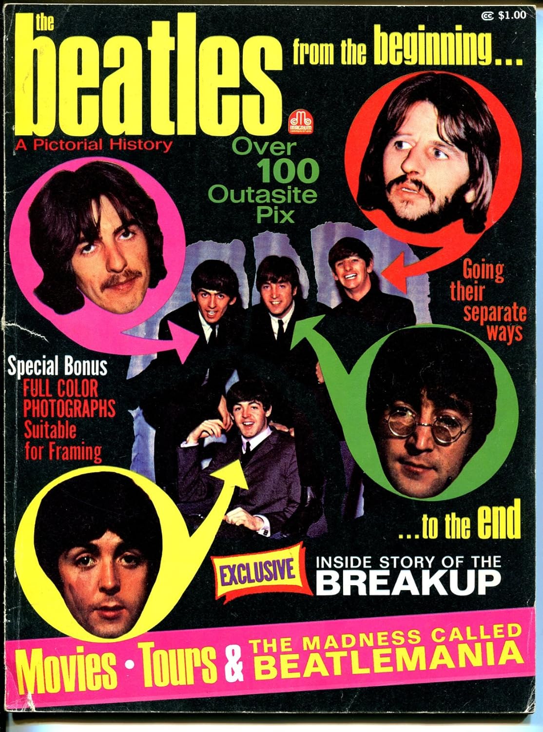 Beatles From The Beginning.. #1 1977-1st issue-Beatlemania explained-VG ...