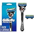 Amazon.com: Gillette ProGlide Razor for Men, Handle + 2 Blade Refills