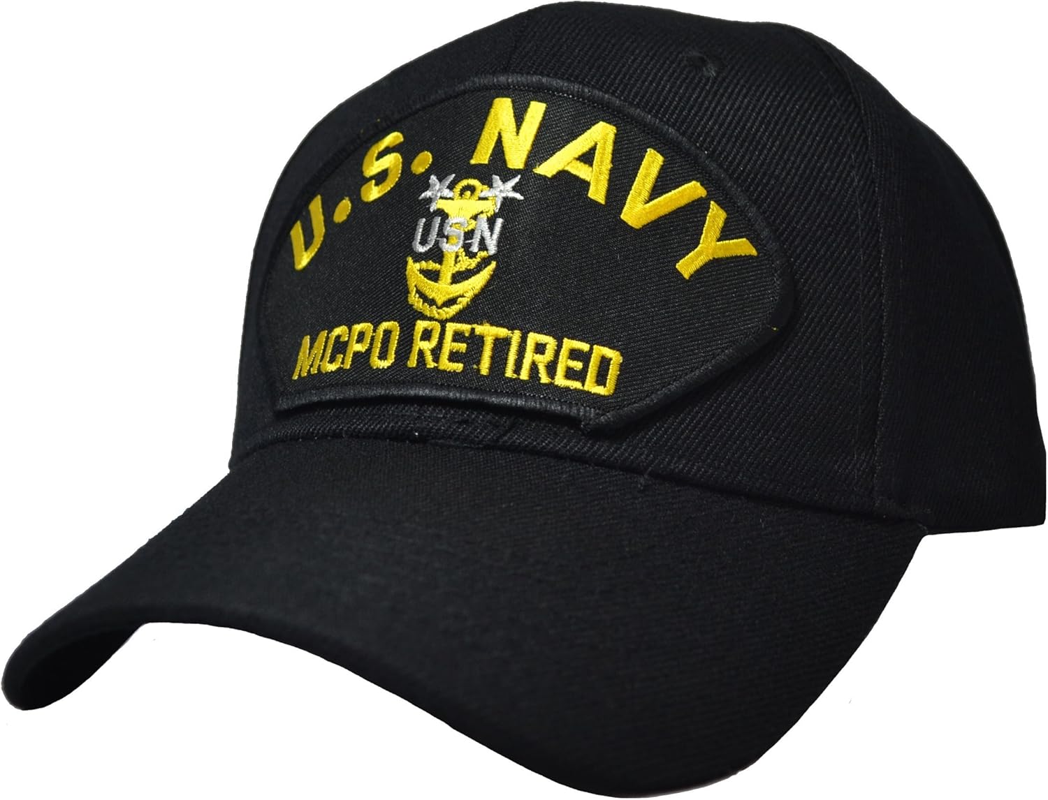 US Navy MCPO Retired Ball Cap at Amazon Men’s Clothing store