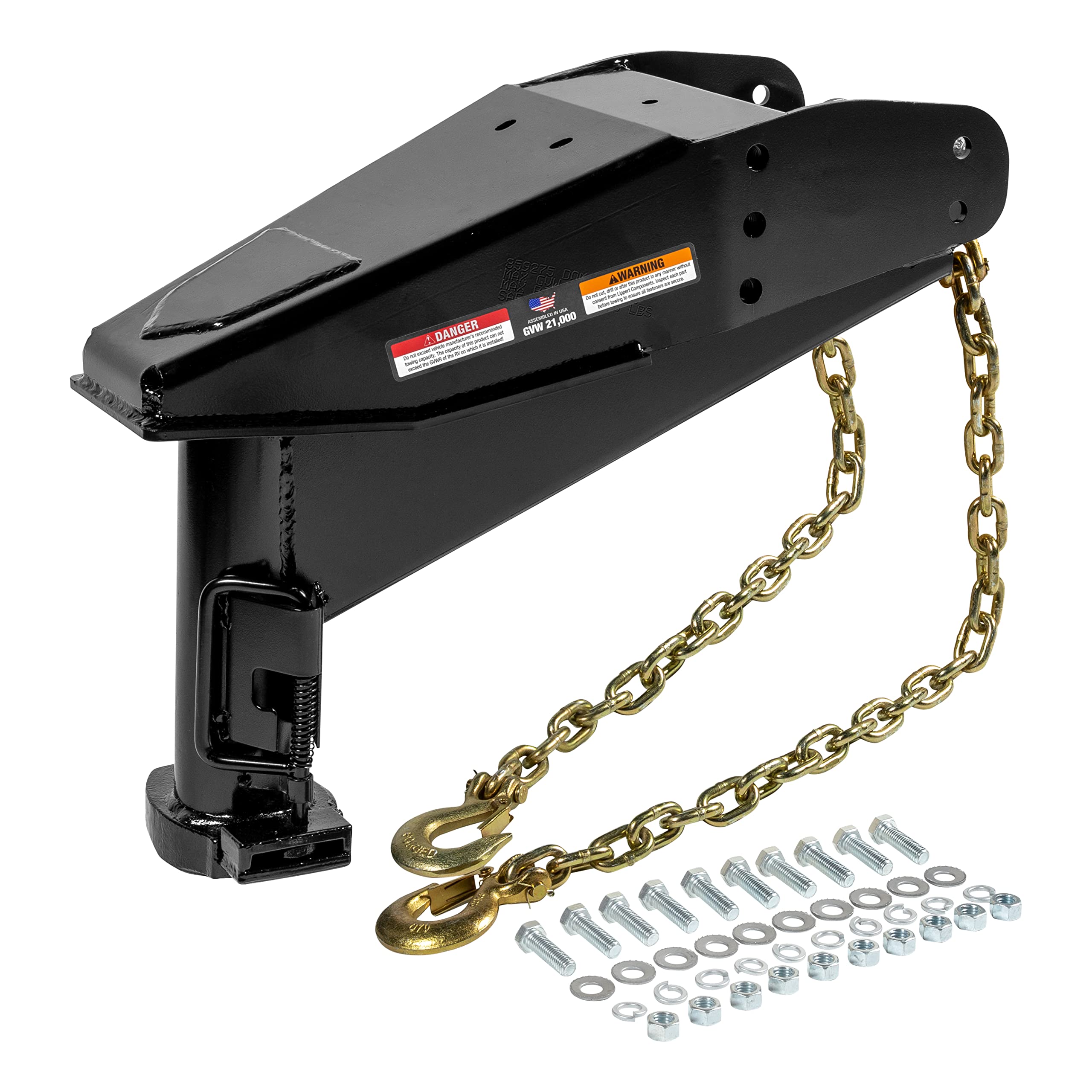 Lippert Gooseneck Connect 21K Capacity — Replaces Standard 5th Wheel ...