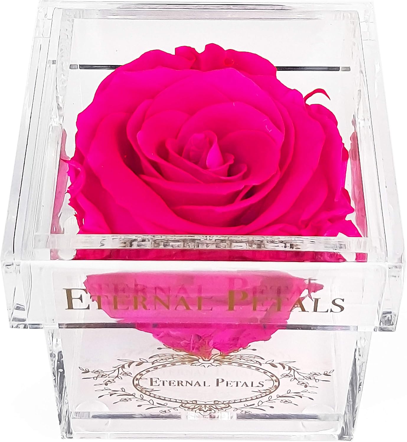 Eternal Petals One Year Rose Gift (Hot Pink): Amazon.co.uk: Kitchen & Home