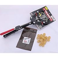 Tri-Band Castration Bander. Includes 25 Bands for Cattle, Sheep, Goats and Other Livestock ...